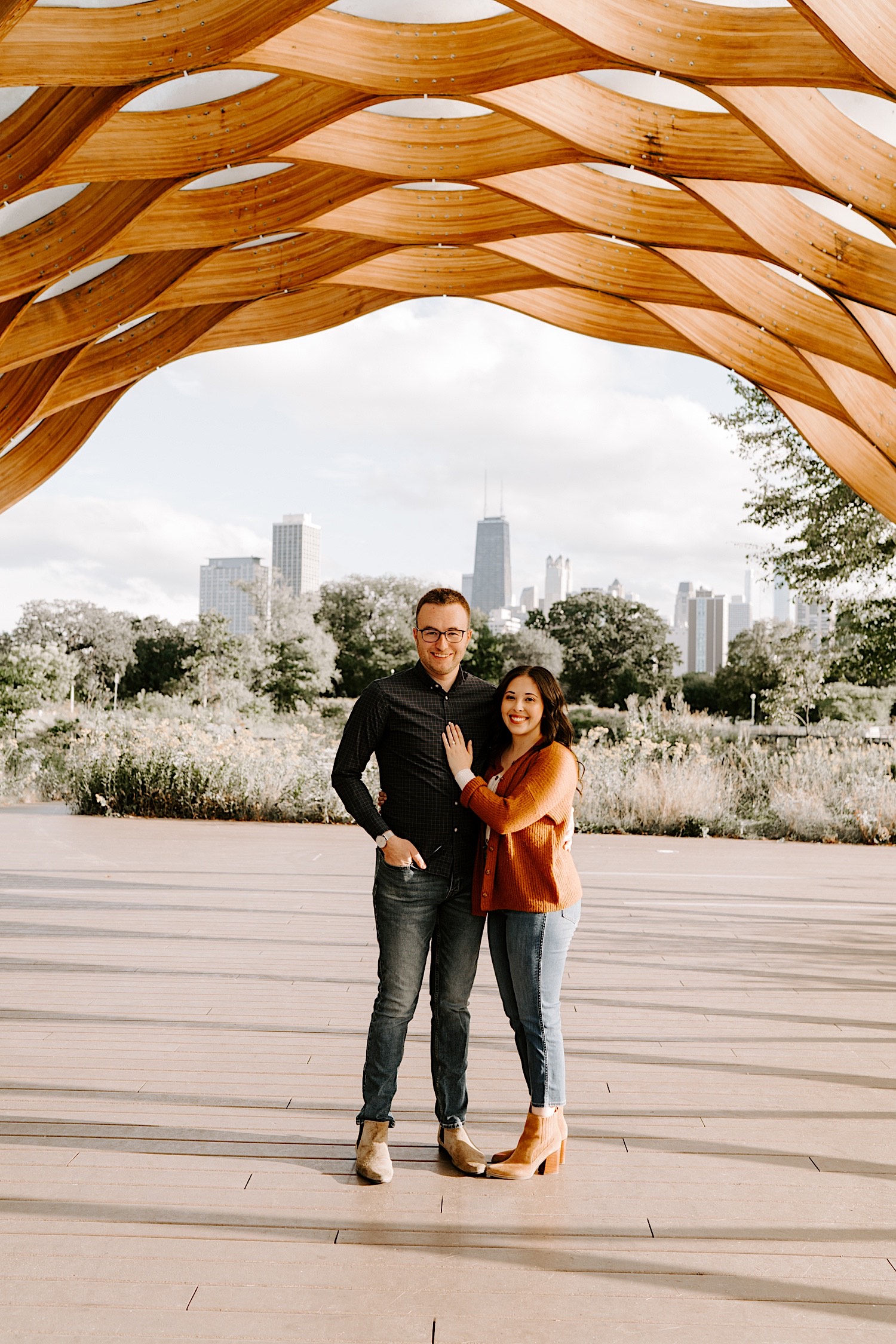 Fall Lincoln Park Engagement Session - jnavisuals.com