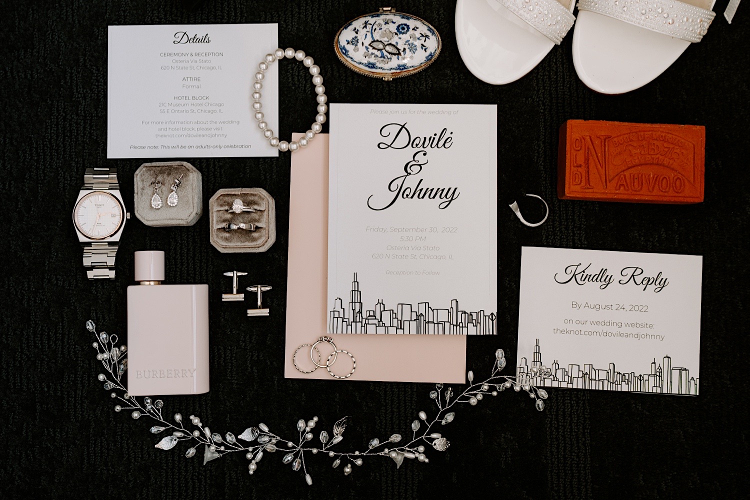What to Include in Your Wedding Day Flat Lay - jnavisuals.com