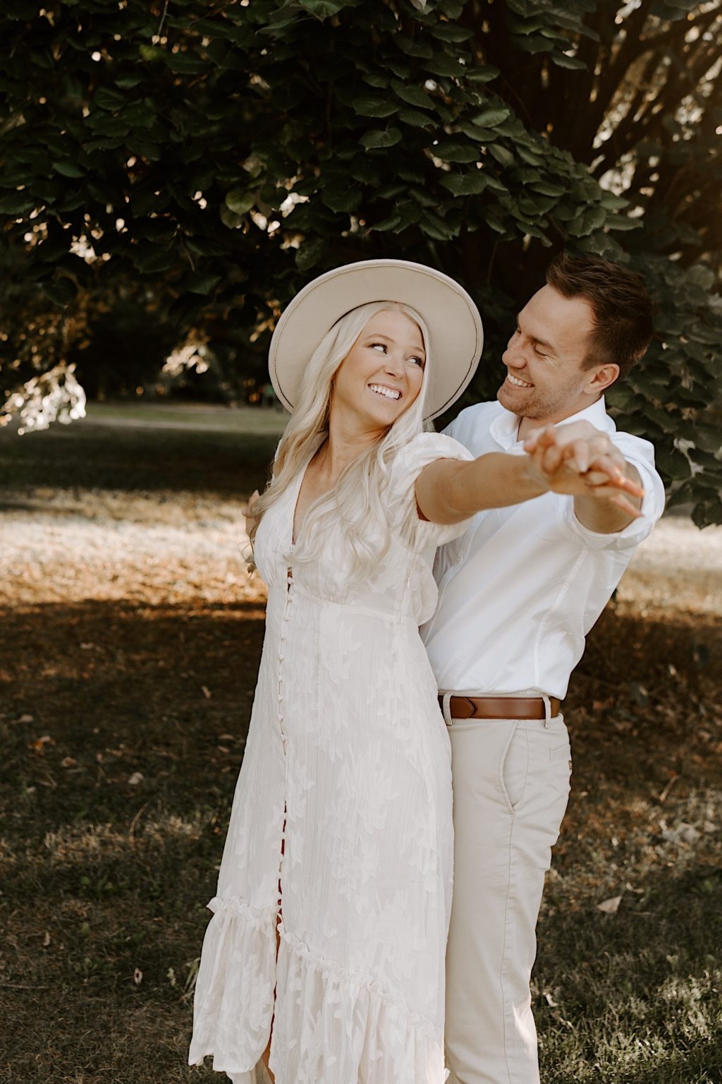 Engagement Session at Holliday Park Indianapolis | Lauren + Jacob ...